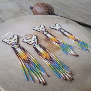 Puma Beaded Earring Jaguar Jewelry Mountain Lion Beaded Earring Puma ...