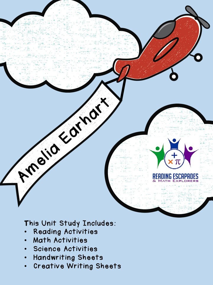 Amelia Earhart Activity Pack - Etsy