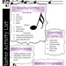 Music Themed Activity Pack - Etsy