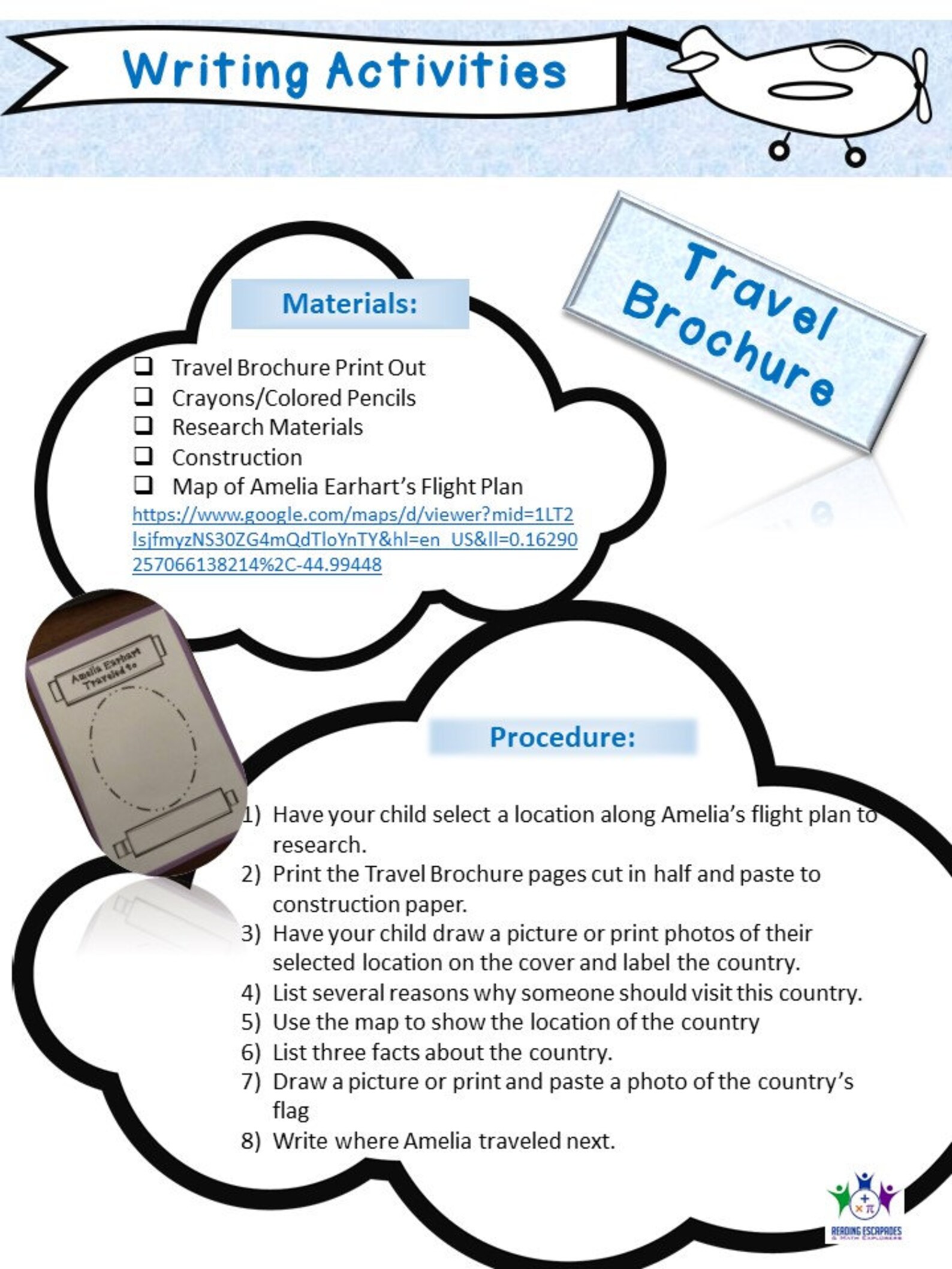 Amelia Earhart Activity Pack - Etsy