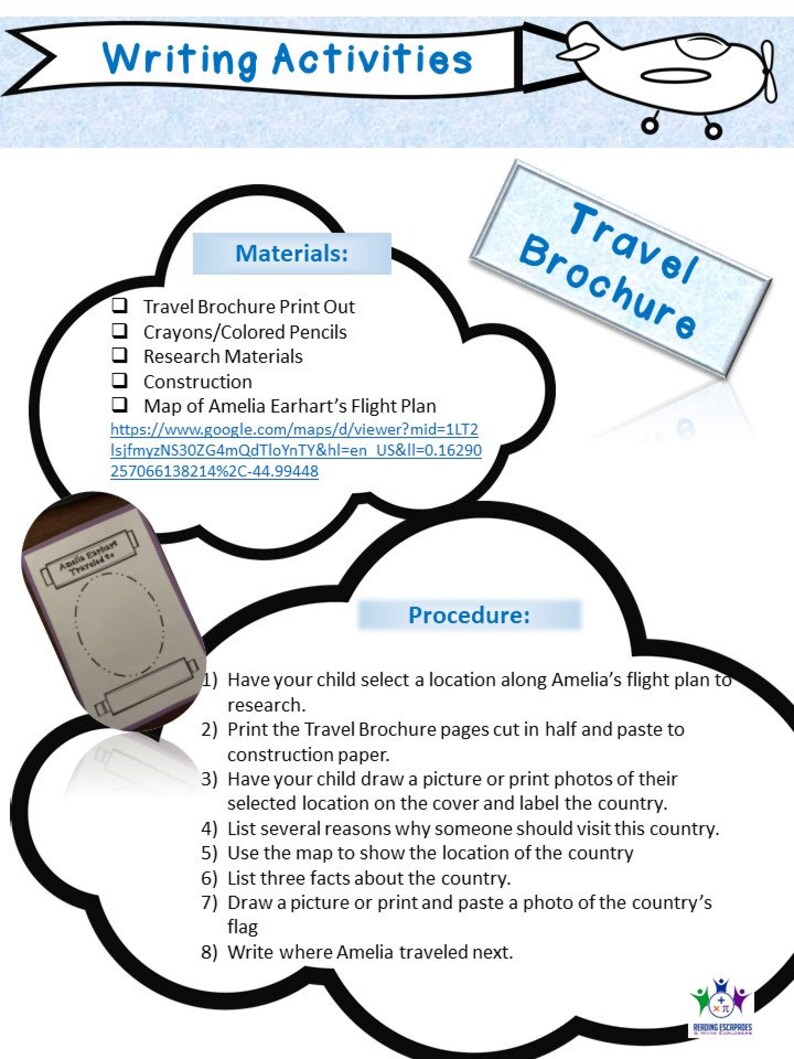 Amelia Earhart Activity Pack - Etsy