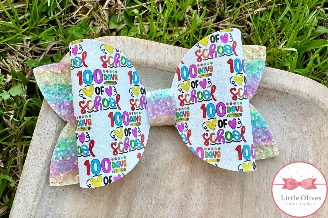 100 Days of School - Rainbow - Etsy