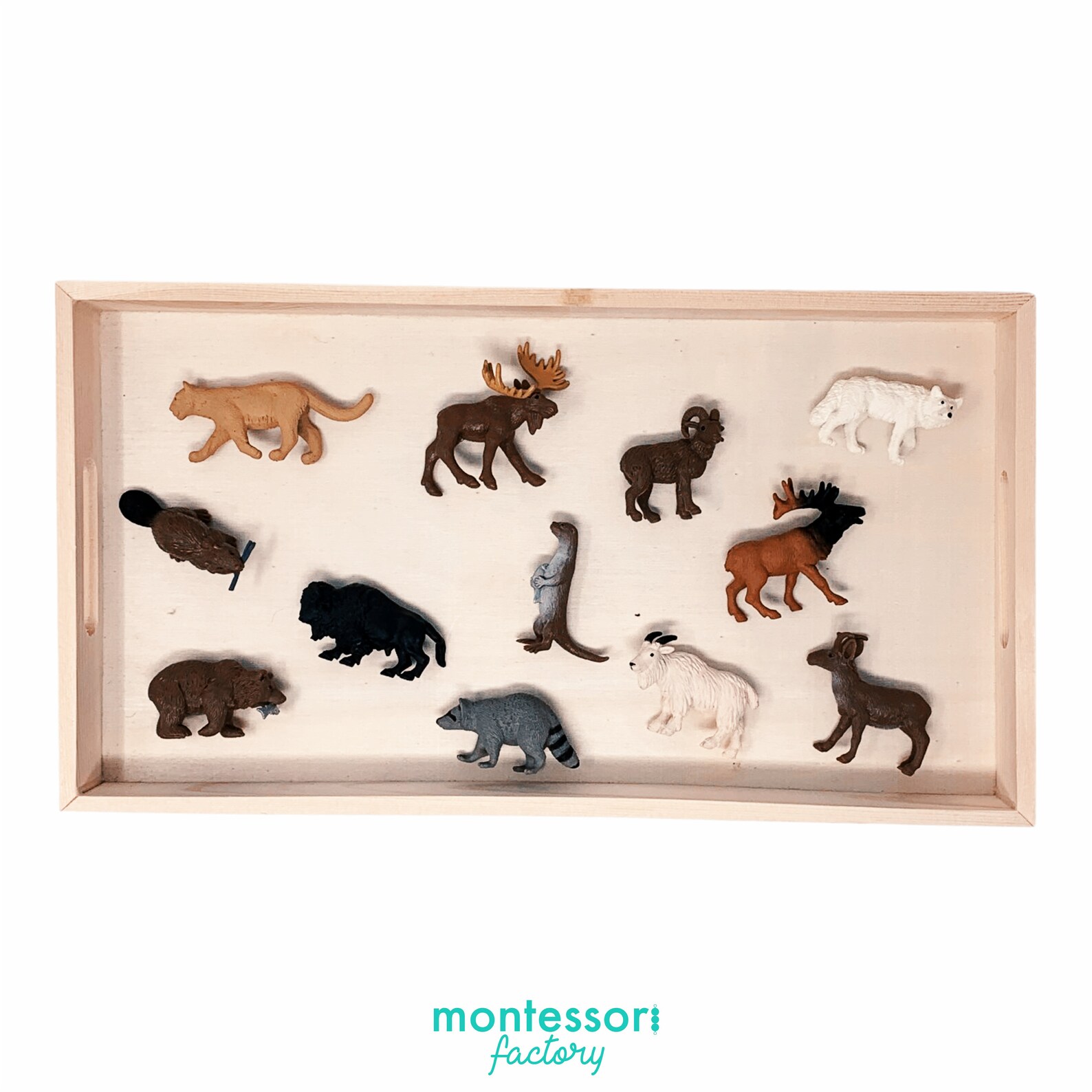 FARM ANIMALS TOOB Figurines Set Montessori Toy Sensory - Etsy