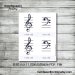 Musical Symbols Montessori 3-part Cards, Editable PDF Flashcards - Etsy