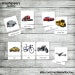 TRANSPORTATION Cars Vehicles Montessori Cards Flash Cards - Etsy