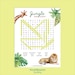 JUNGLE ANIMALS • Word Search • Printable Games - Etsy