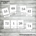 NUMBERS 1 TO 100 Montessori Cards Flash Cards Three Part Cards ...