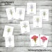 PARTS of a FLOWER Montessori Cards Flash Cards Three Part Cards ...