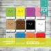 Montessori Colors Nomenclature Cards • Three-part Educational ...