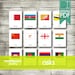 FLAGS of the World BUNDLE Montessori Nomenclature Flash - Etsy