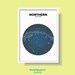 Northern Sky Star Map Print, Kids Astrology Wall Art (digital Download ...