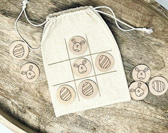 Rabbit Tic Tac Toe - Etsy