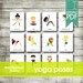 KIDS YOGA POSES • Montessori Cards • Flash Cards • Three Part Cards ...