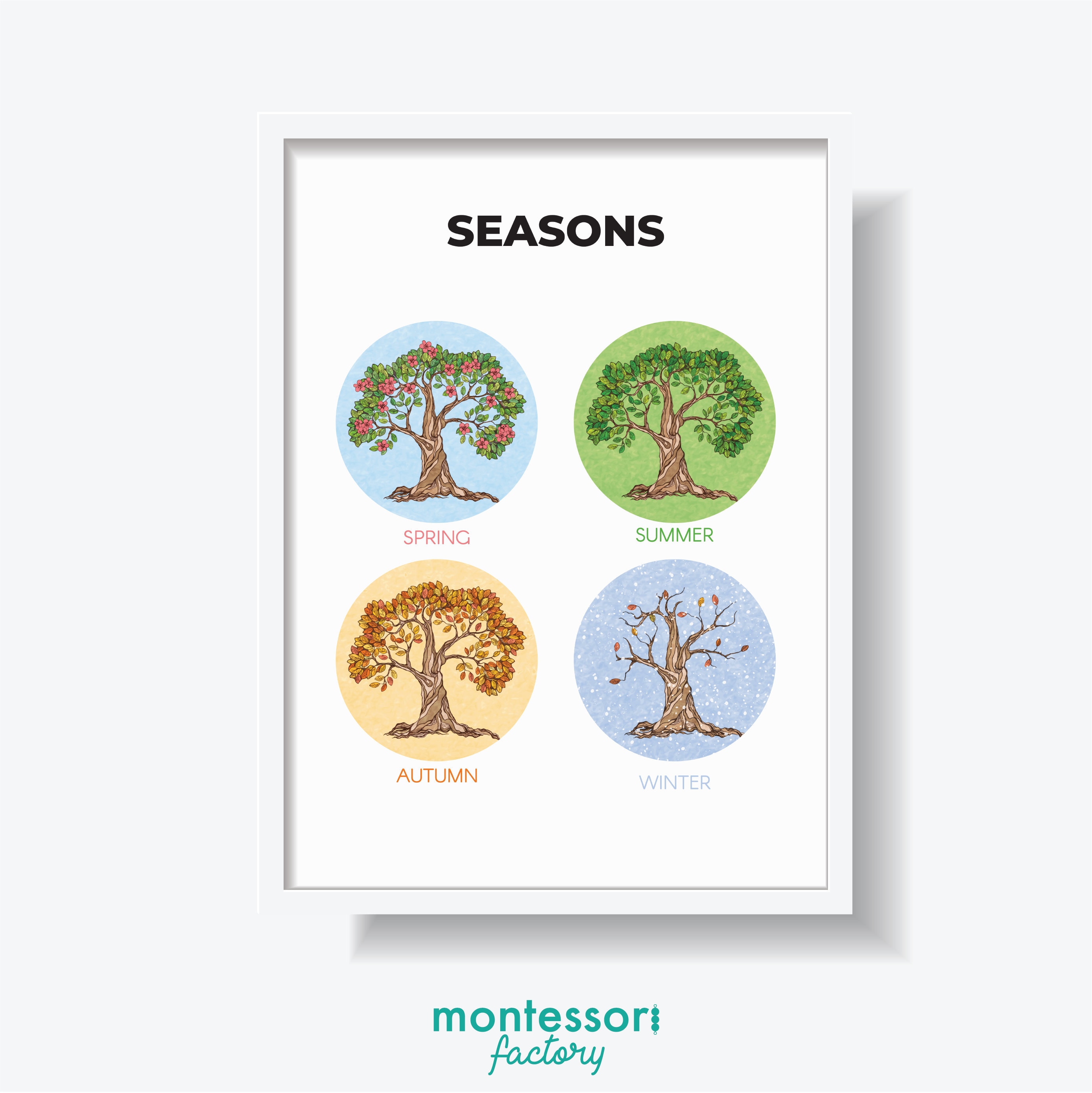 Seasons Chart For Kids