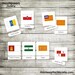 SPAIN REGIONS FLAGS Montessori Cards Flash Cards Three Part Cards ...