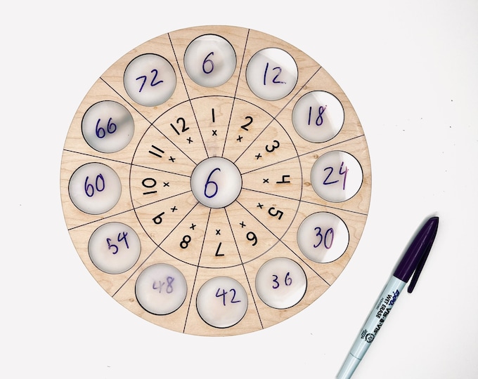 Arithmetic Wheel, Multiplication Wheel, Multiplication Board, Addition ...