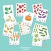 COUNTING VEGETABLES Numbers 1 to 20 • Montessori Counting Cards • Clip ...
