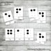 BRAILLE SYSTEM Montessori Cards Flash Cards Three Part - Etsy
