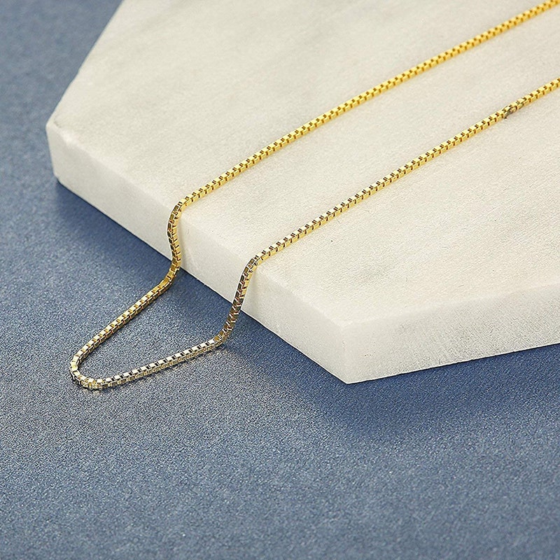 Simple Gold Necklace - Etsy