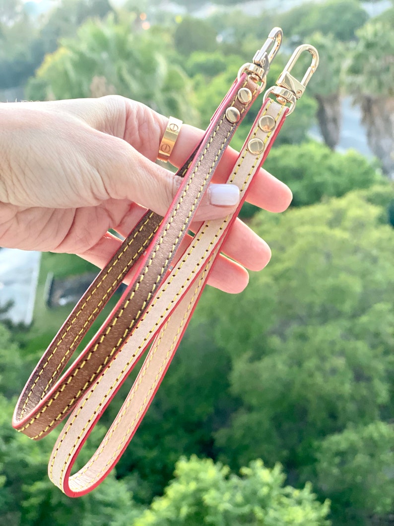 Wristlet Strap Replacement for Pochette - Natural Vachetta or Honey ...