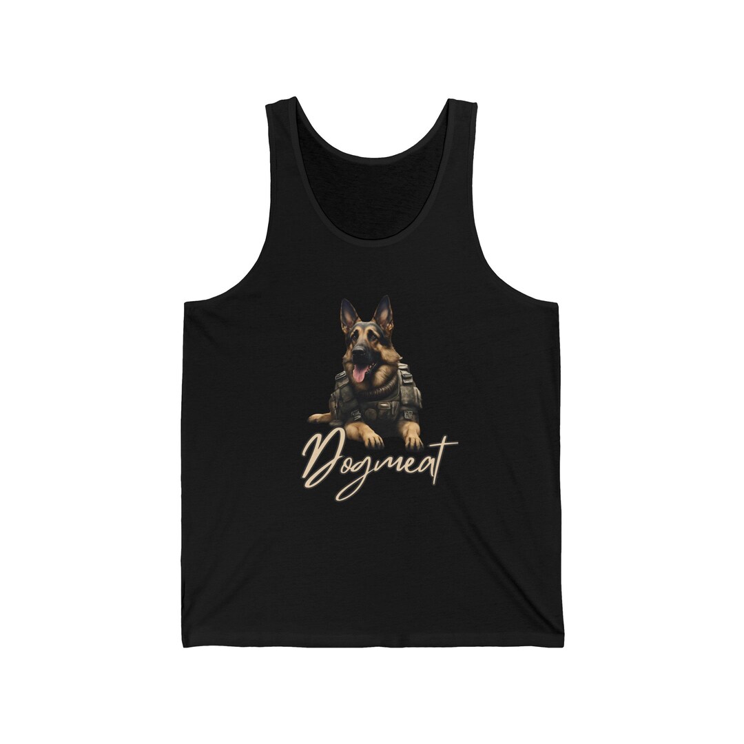 Fallout Inspired Dogmeat Unisex Jersey Tank by WOTW PRINTABLES - Etsy