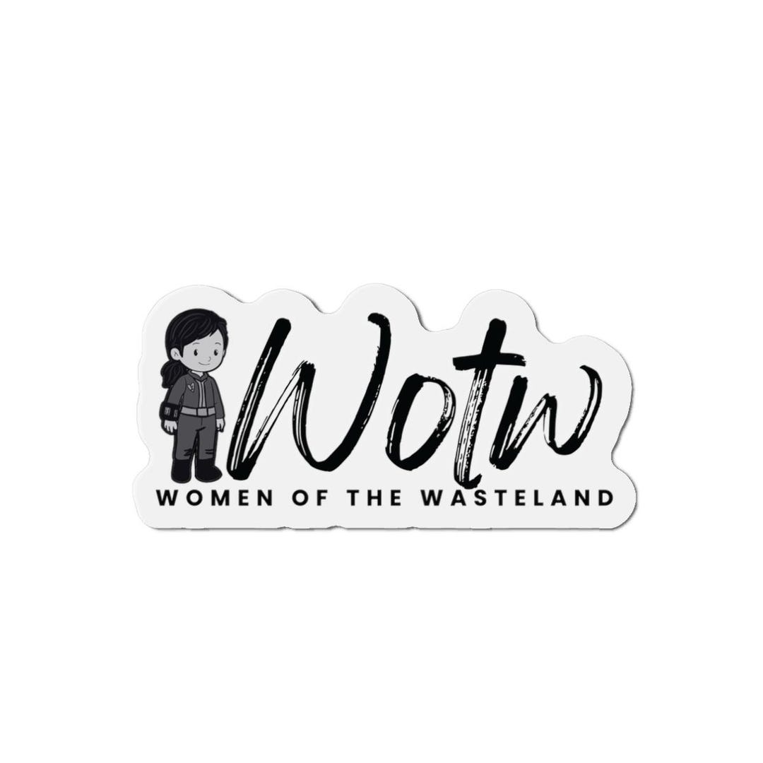 WOTW Group Women of the Wasteland Character Die-cut Magnet | WOTW Logo ...