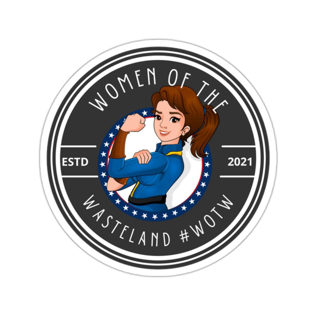 WOTW LOGO Kiss-cut Stickers - Etsy