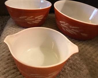 Pyrex autumn harvest | Etsy