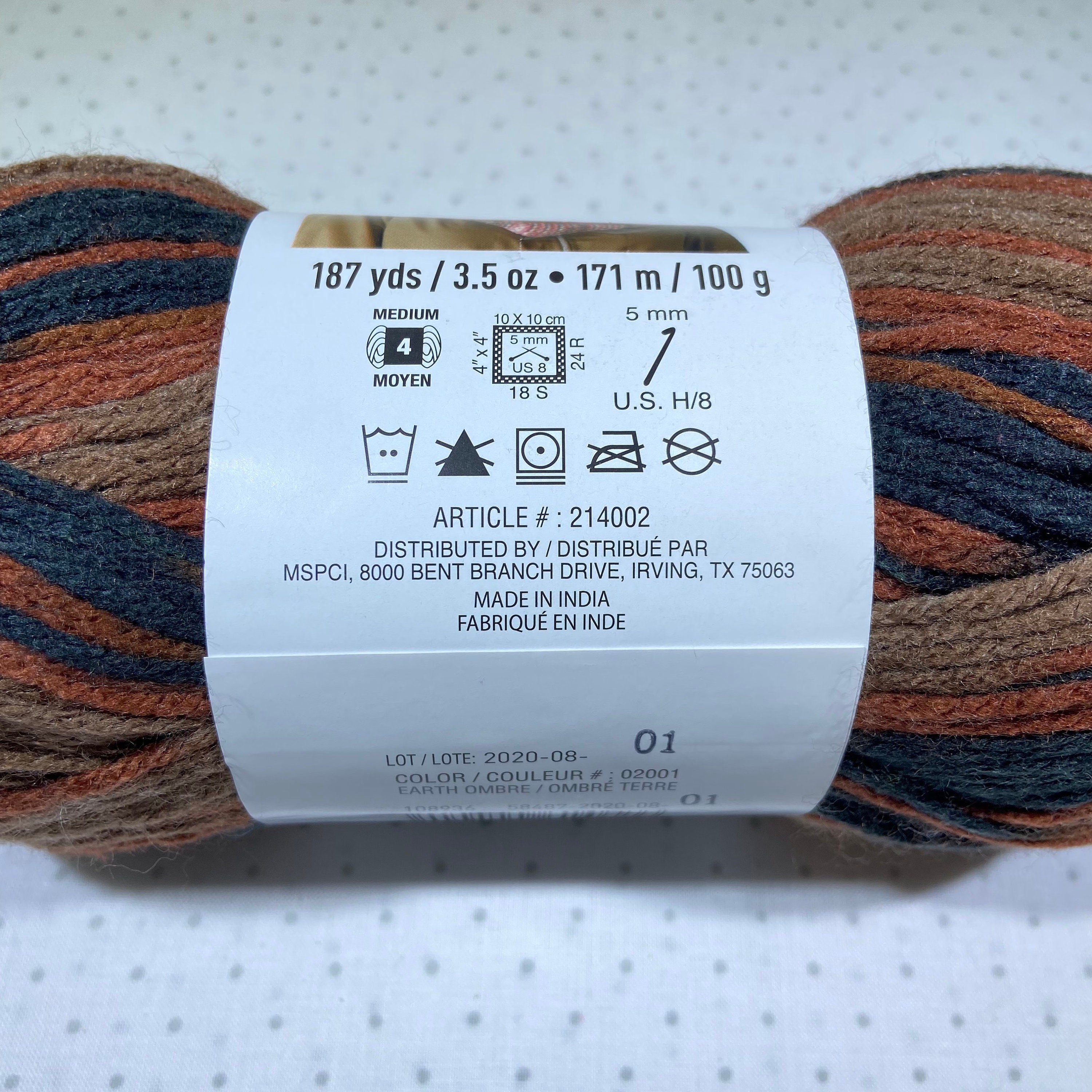 Impeccable Ombre Yarn by Loops & Threads Acrylic Yarn - Etsy