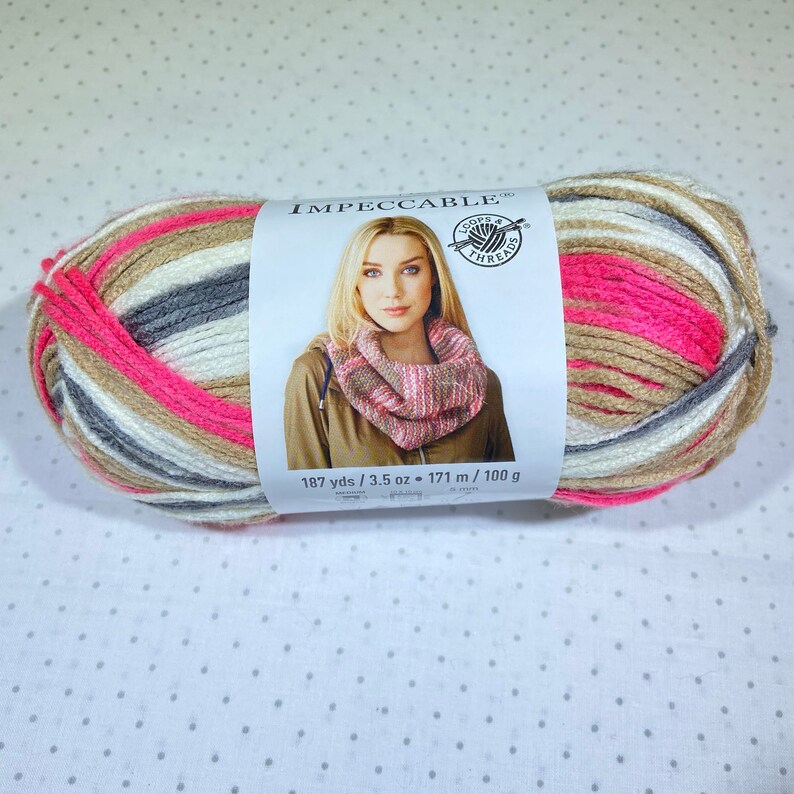 Impeccable Ombre Yarn by Loops & Threads Acrylic Yarn - Etsy