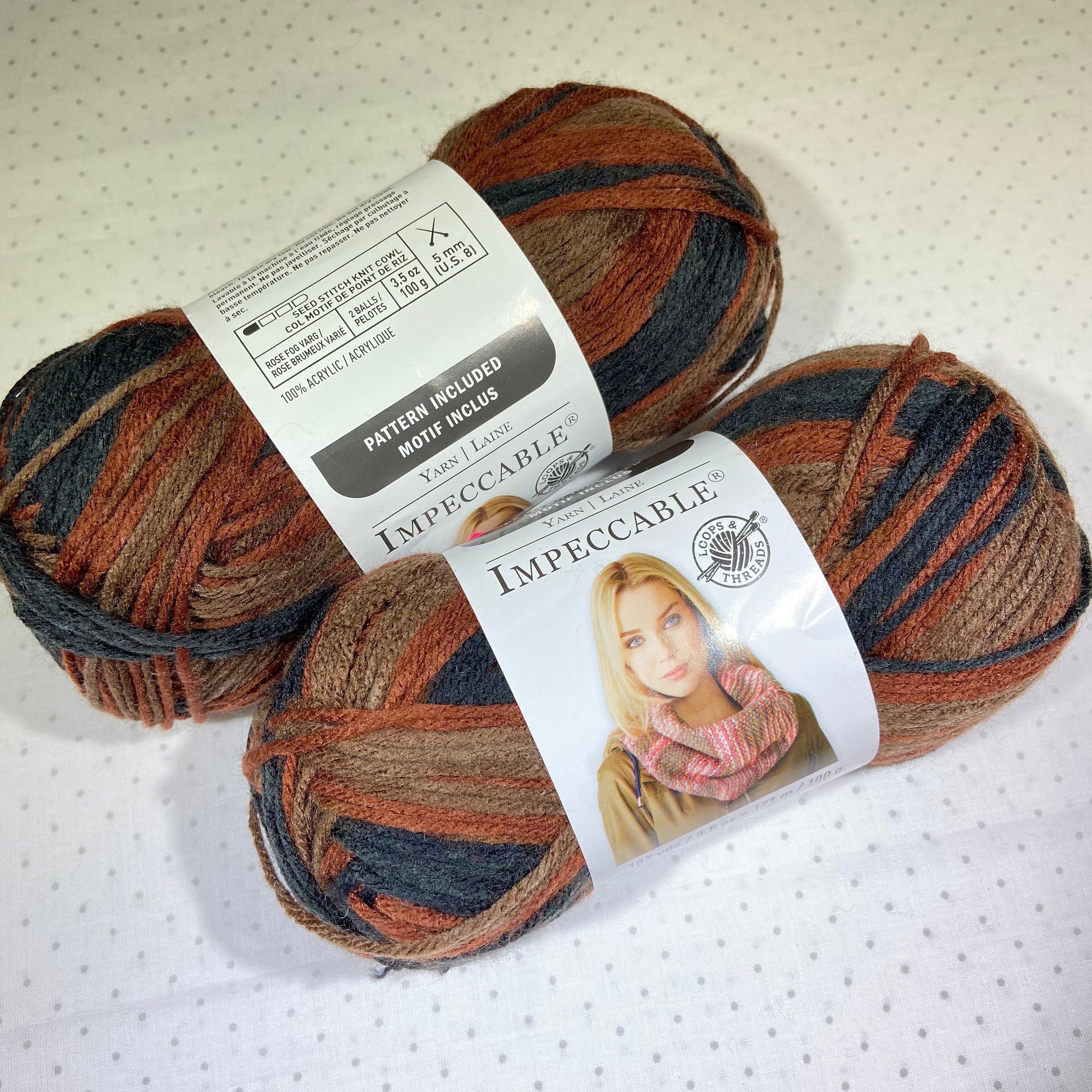 Impeccable Ombre Yarn by Loops & Threads Acrylic Yarn - Etsy