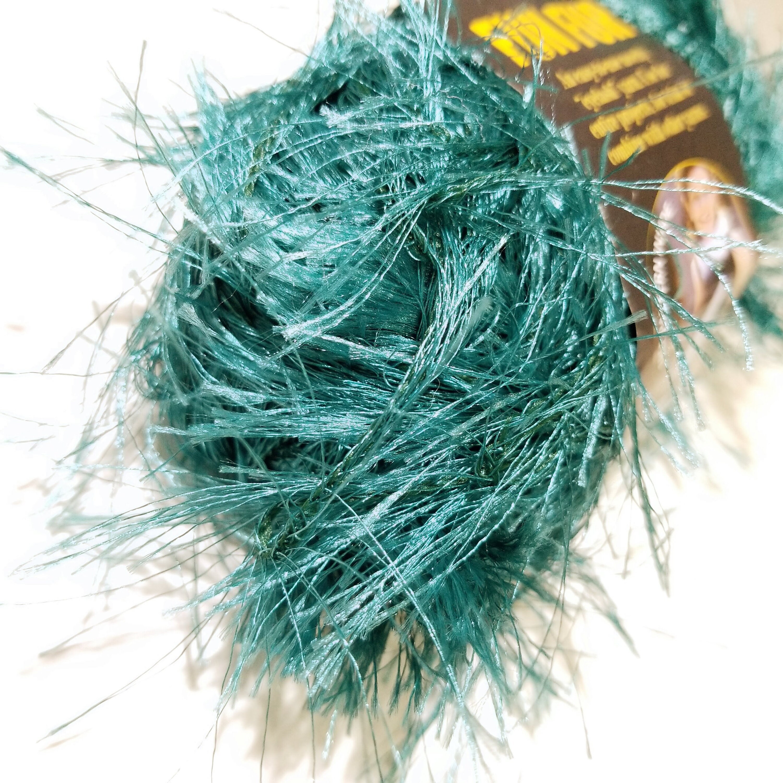 Fun Fur Yarn by Lion Brand Furry Yarn Novelty Yarn Eyelash | Etsy