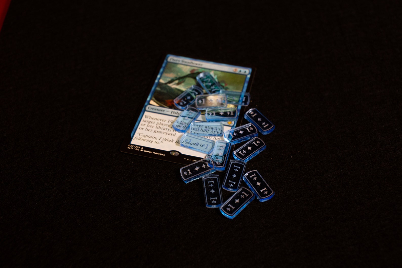 Acrylic Magic Plus 1 +1 Counters Tokens Set - MTG Magic the Gathering ...