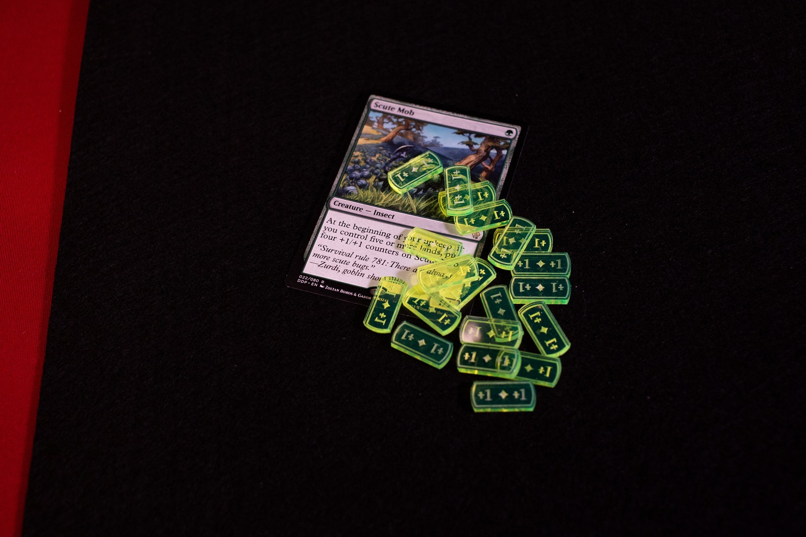 Acrylic Magic Plus 1 +1 Counters Tokens Set - MTG Magic the Gathering ...