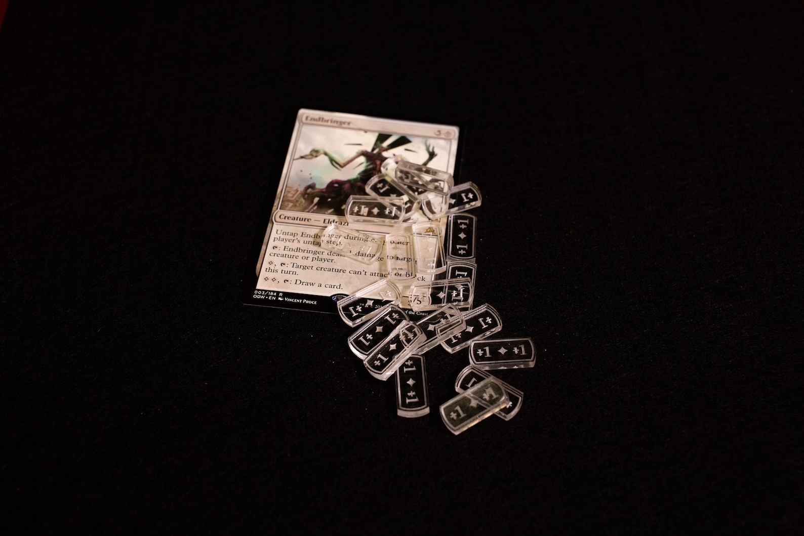 Acrylic Magic Plus 1 +1 Counters Tokens Set - MTG Magic the Gathering ...