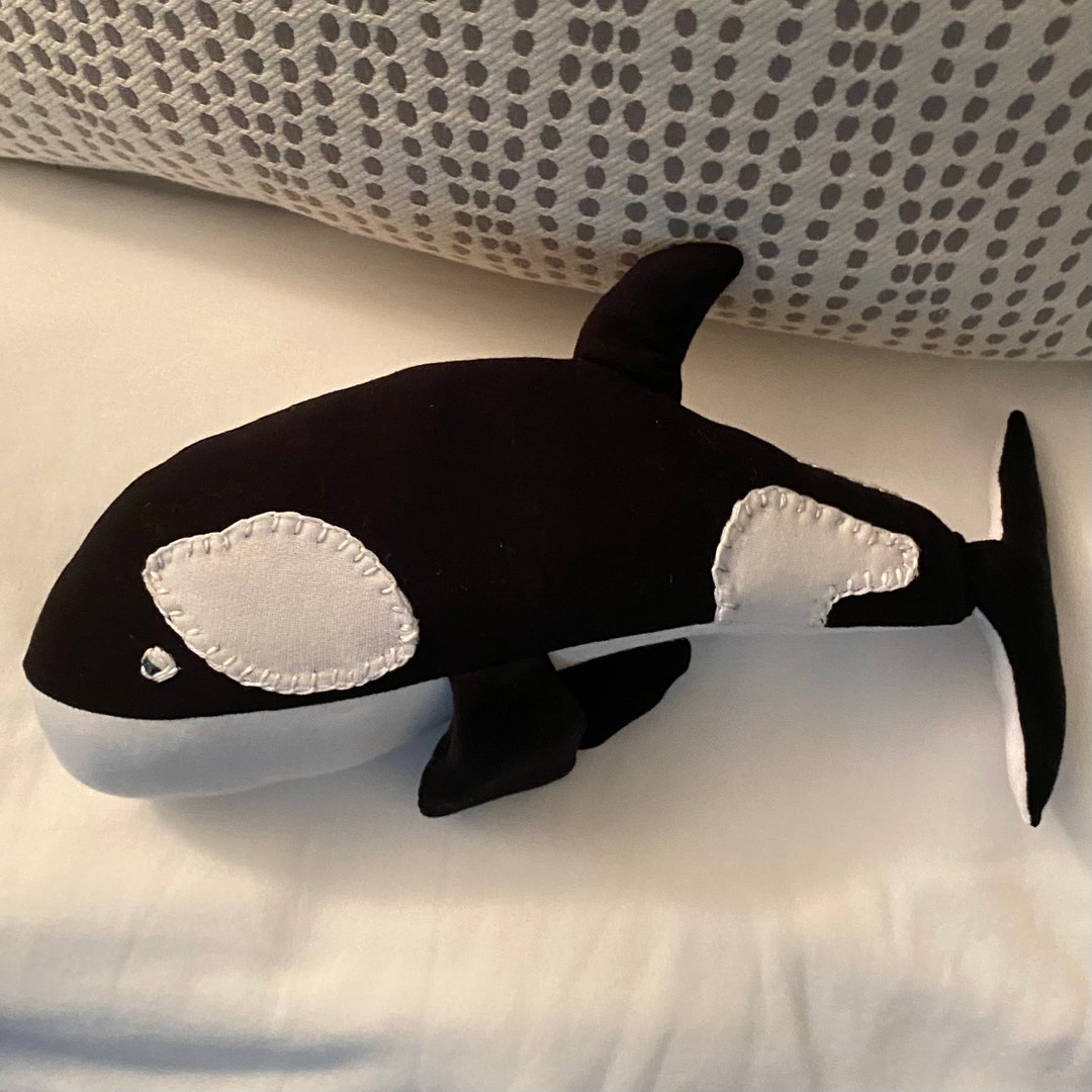 Orca Whale Stuffed Animal, Whale Plushie, Baby Shower Gift, Under the ...