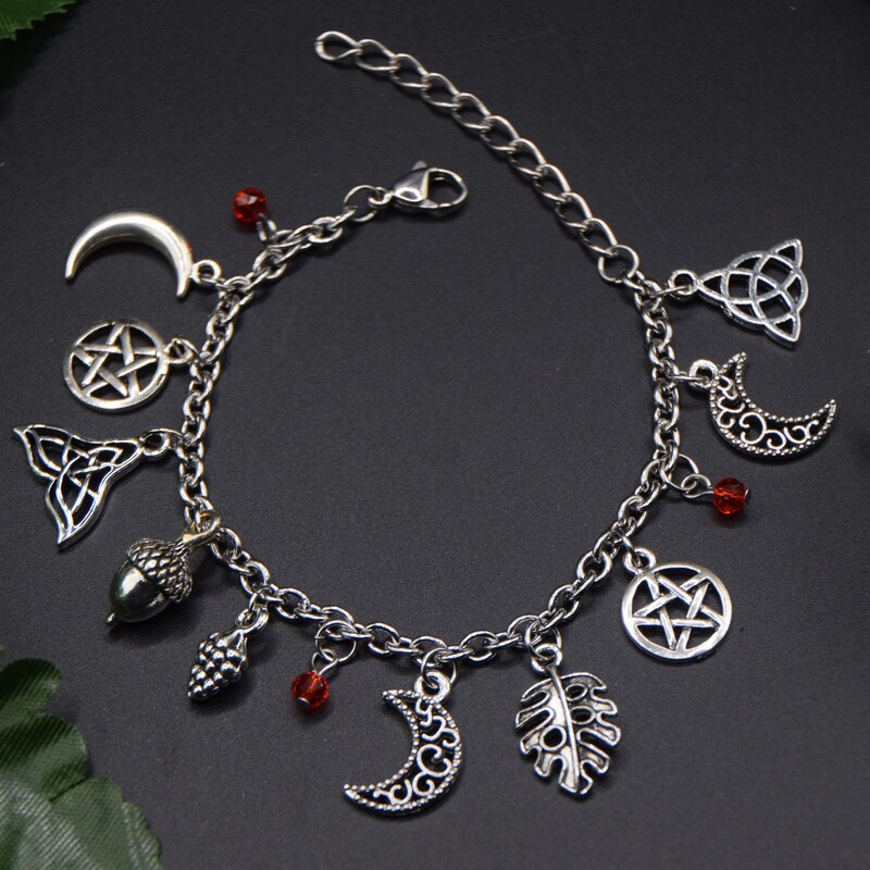 Witch Charm Bracelet - Etsy
