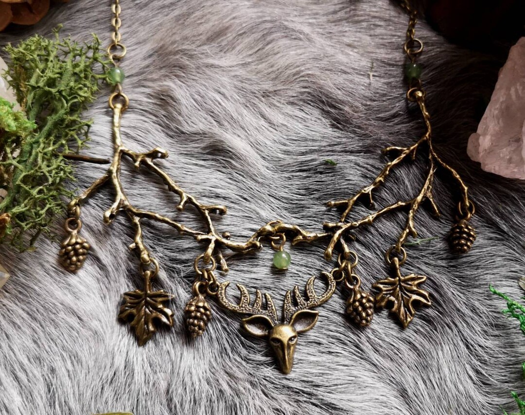 Branch Chain CERNUNNOS Witch Witchy Wicca Wiccan Forest Witch ...