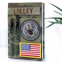 Military Green Notebook, Army Issued Log Book (5x8.5) - Etsy
