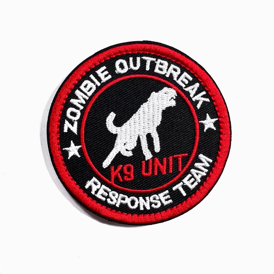 K9 Unit Patch With Hook and Loop Tape for Book Covers, Backpacks ...