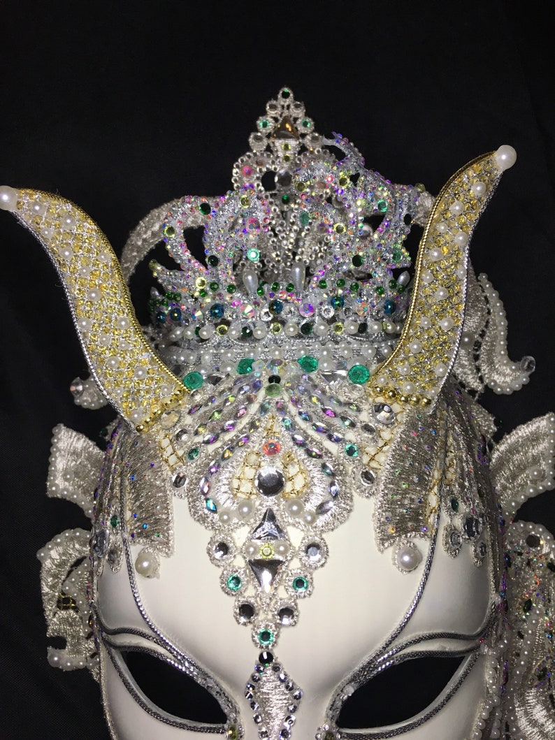 Full Face Decor Mask - “mab” - Etsy