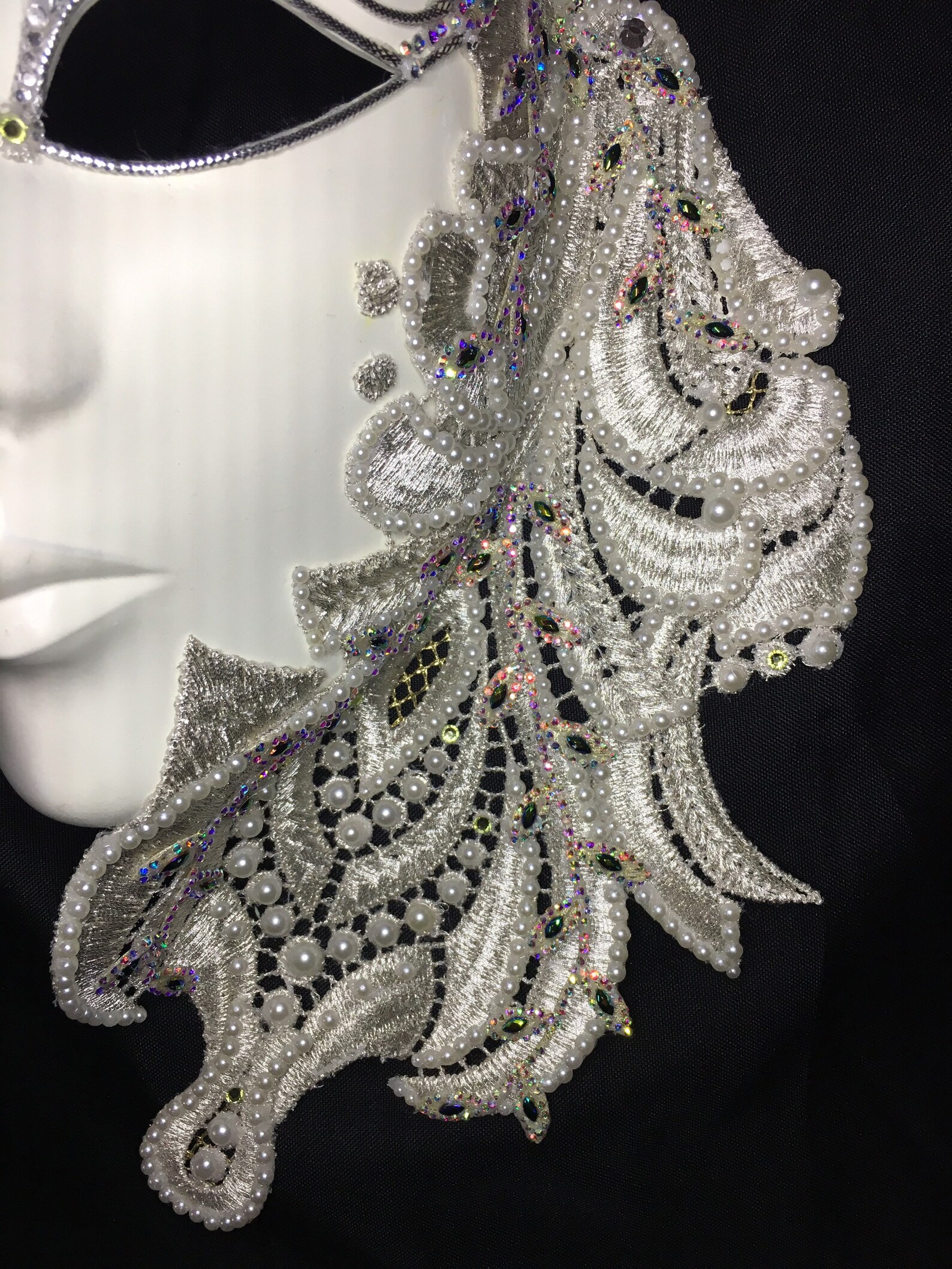 Full Face Decor Mask - “mab” - Etsy