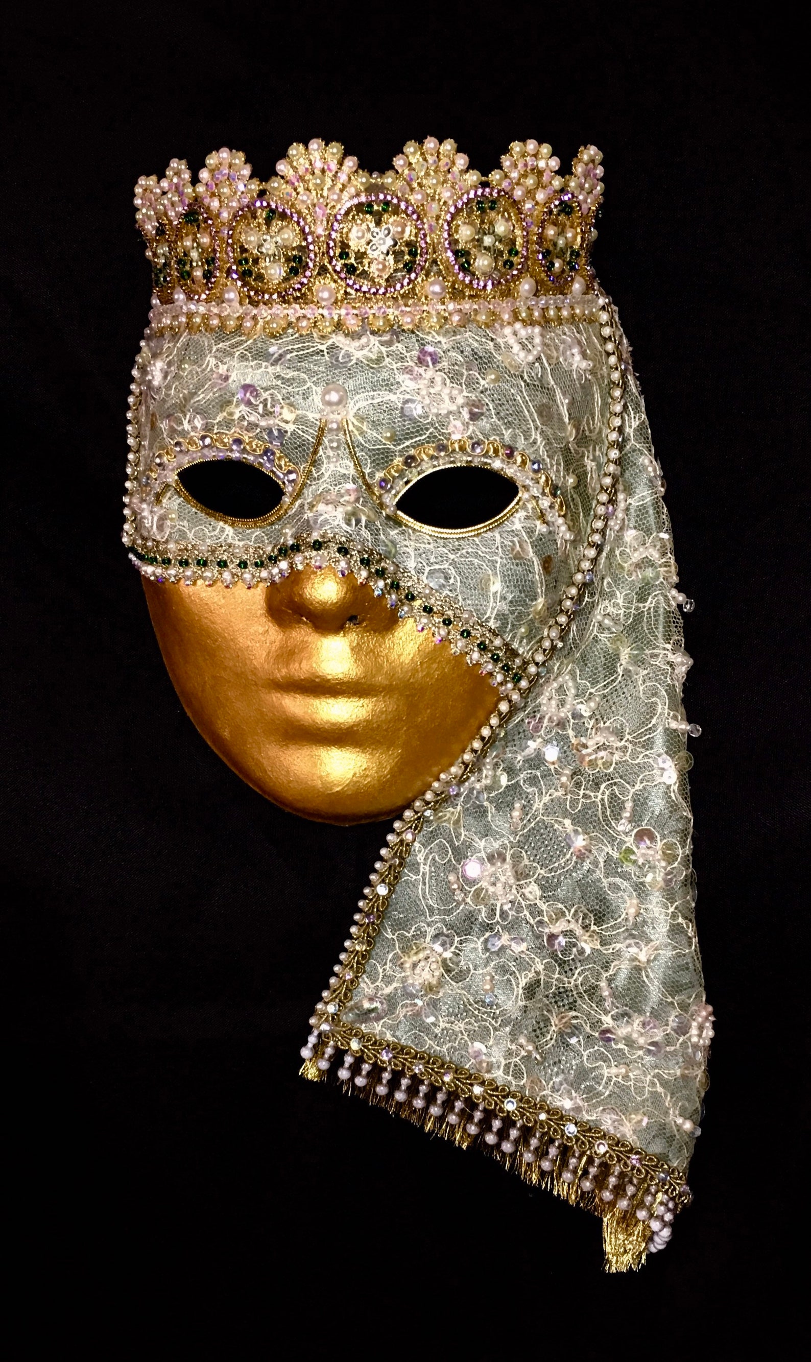 Full Face Decor Mask - “poaceae” - Etsy
