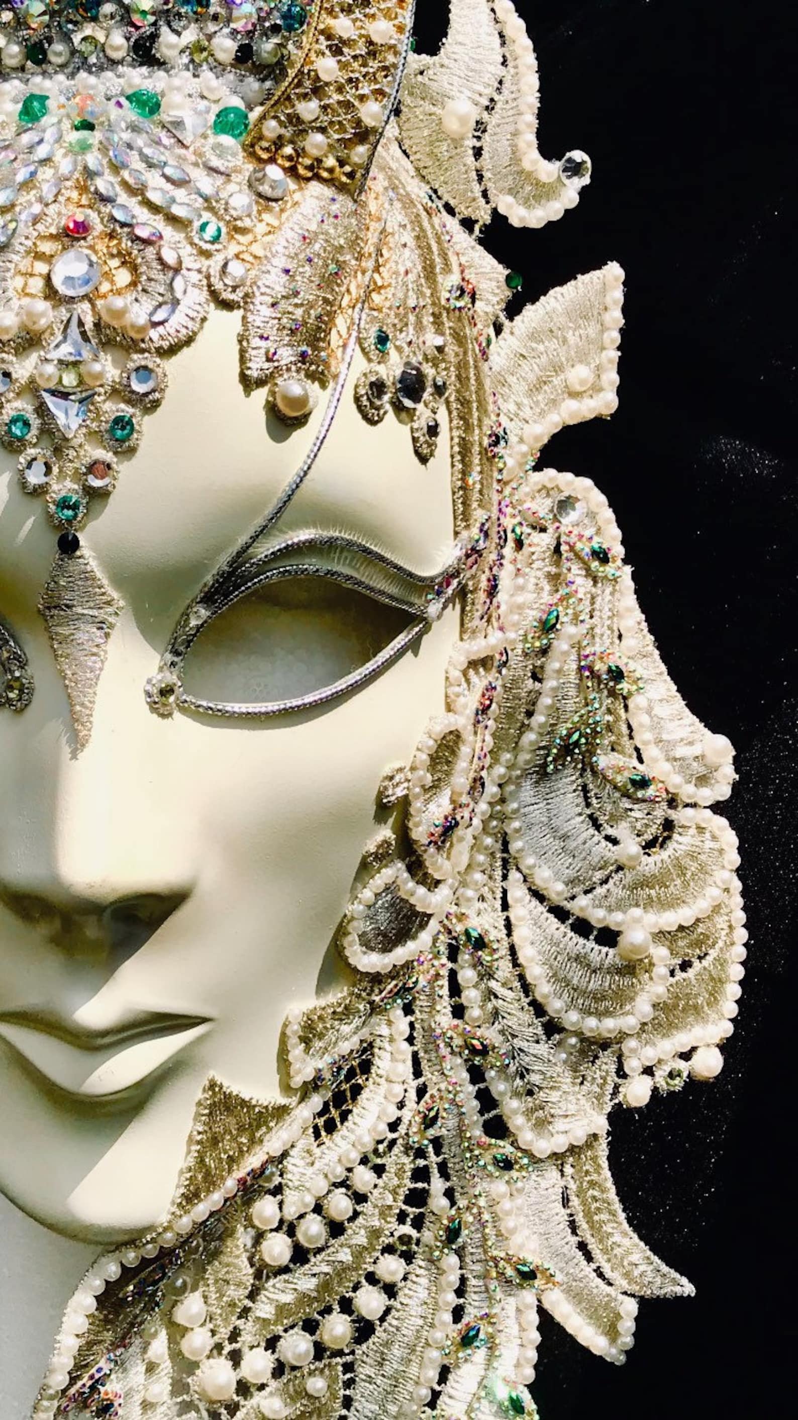 Full Face Decor Mask - “mab” - Etsy