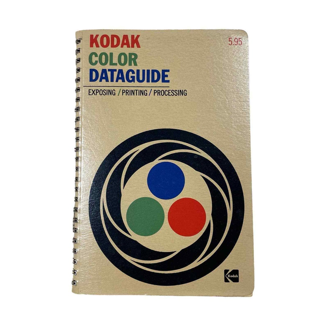 Kodak Color Dataguide Vintage Photography Reference Book 1971 - Etsy