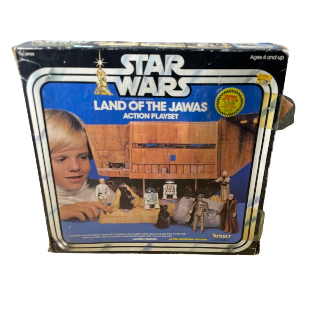 Vintage Star Wars Land of the Jawas Action Playset - Original Box ...