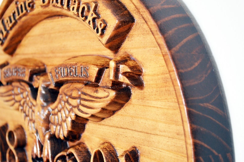 USMC Marine Barracks 1801 Washington DC Stained 3d Wood - Etsy