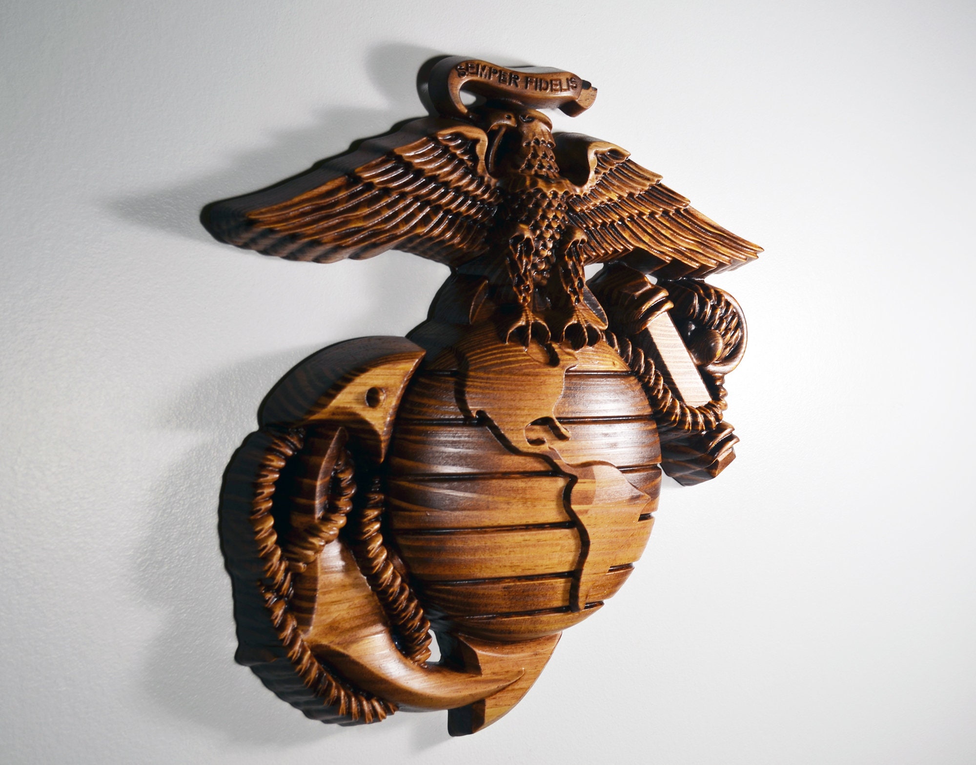 Usmc Ega Eagle Globe Anchor Plaque Painted USMC EGA Eagle, Globe