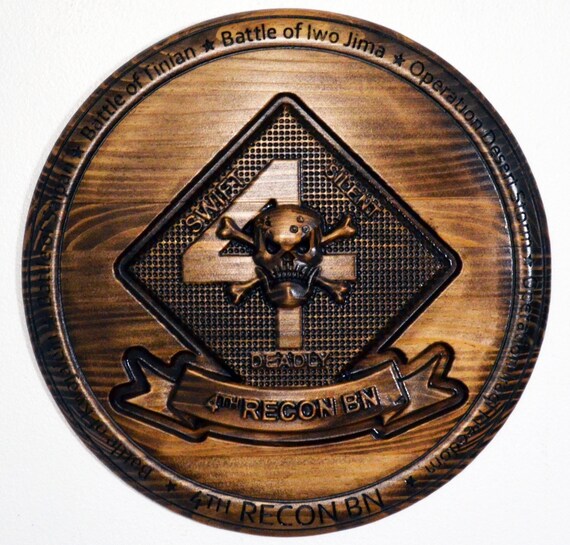 USMC 4th Reconnaissance Battalion Marine Corps Special - Etsy