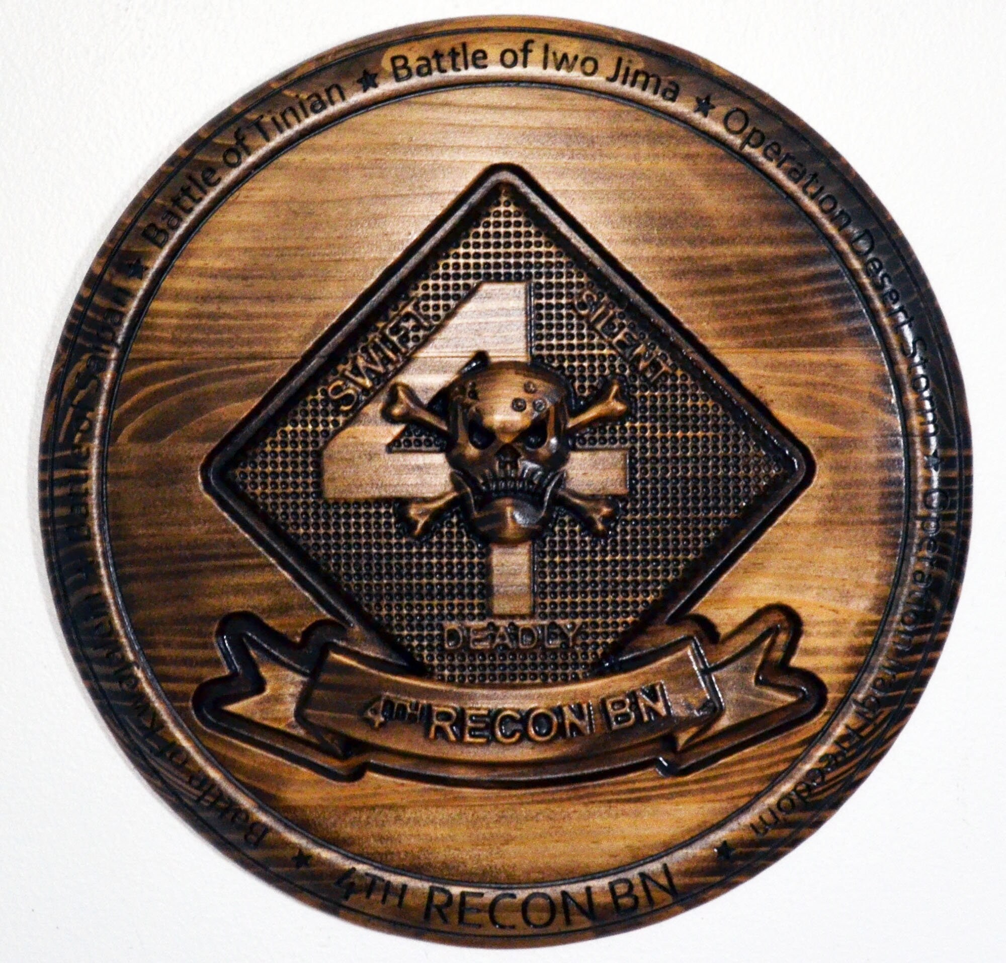 USMC 4th Reconnaissance Battalion Marine Corps Special | Etsy